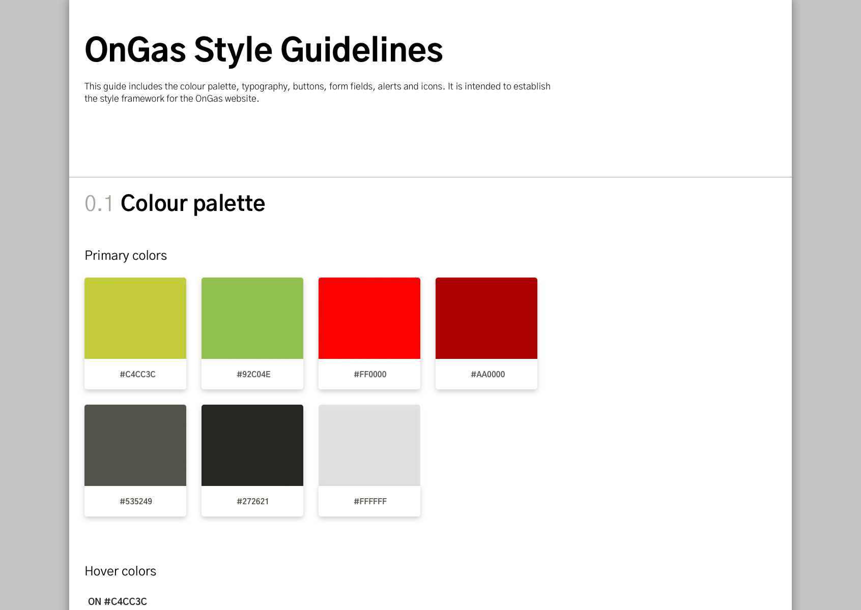 Ian Collins | Datacom – OnGas website UX/UI redesign